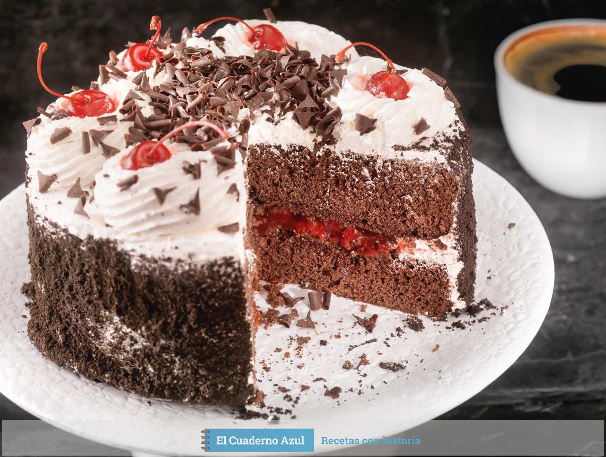 Deliciosa Tarta Selva Negra: Receta paso a paso | El Cuaderno Azul ...
