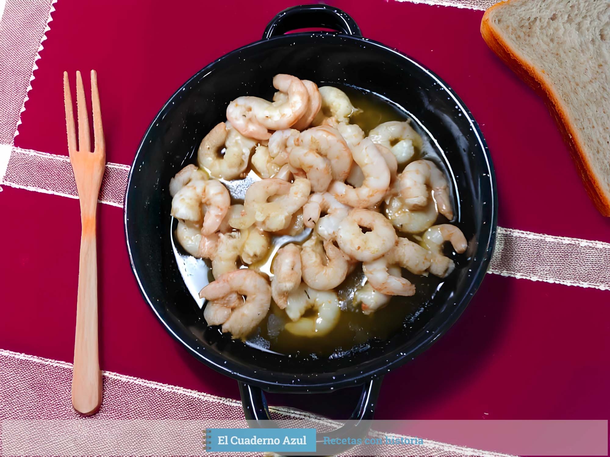Gambas al ajillo: una deliciosa tapa española | El Cuaderno Azul