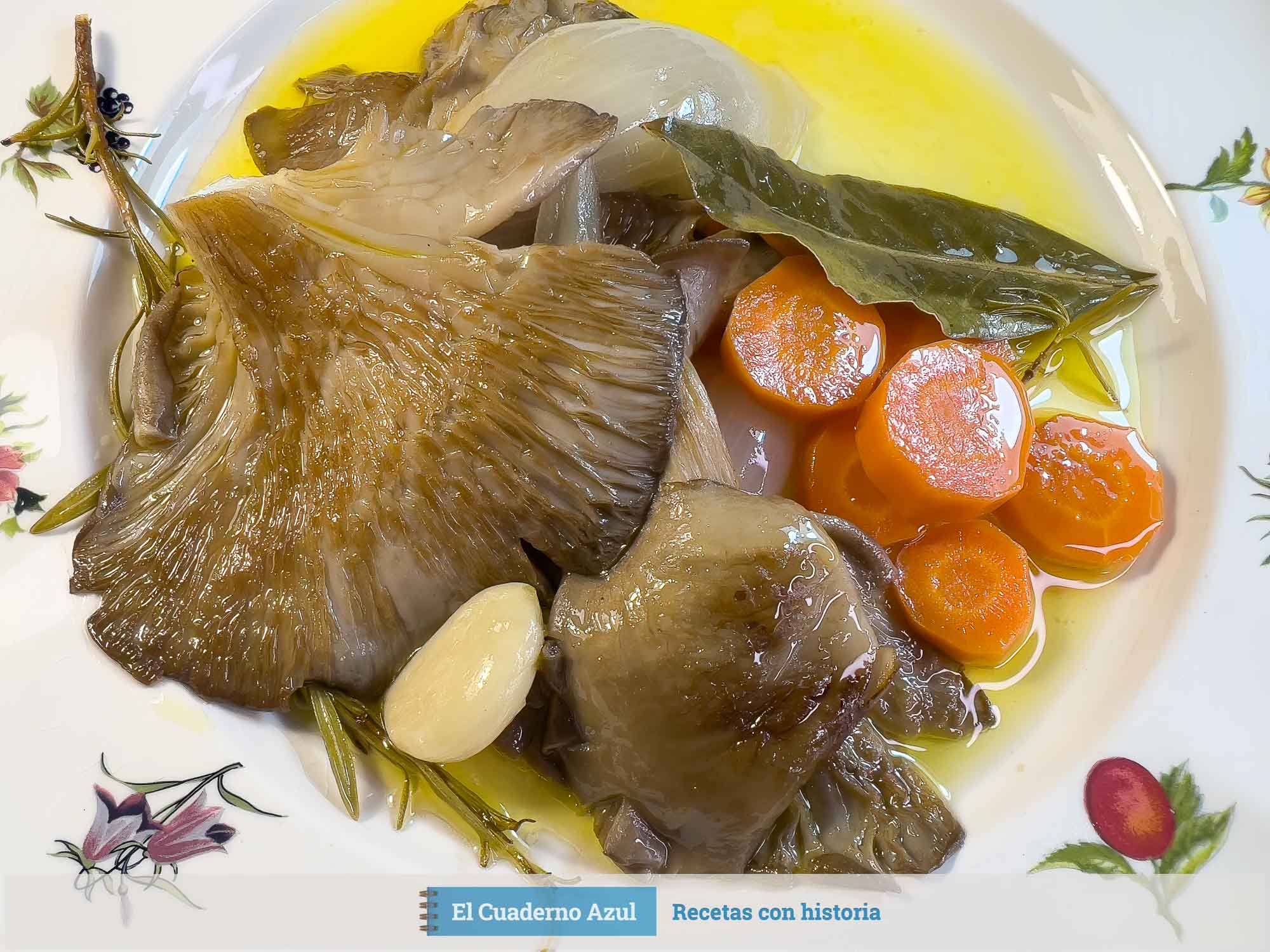 Receta Fácil de Setas en Escabeche | El Cuaderno Azul