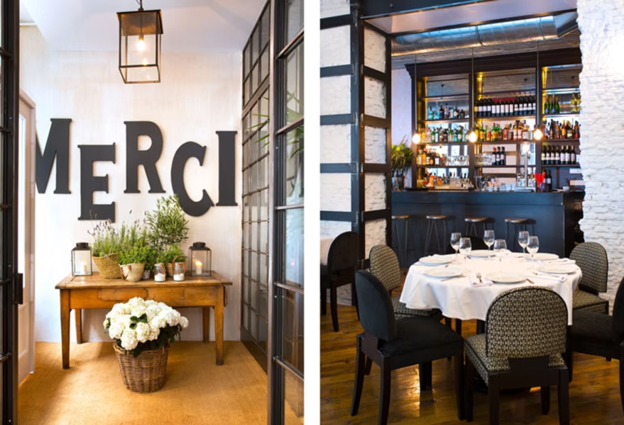 Restaurante Merci: Elegancia y buen gusto | El Cuaderno Azul